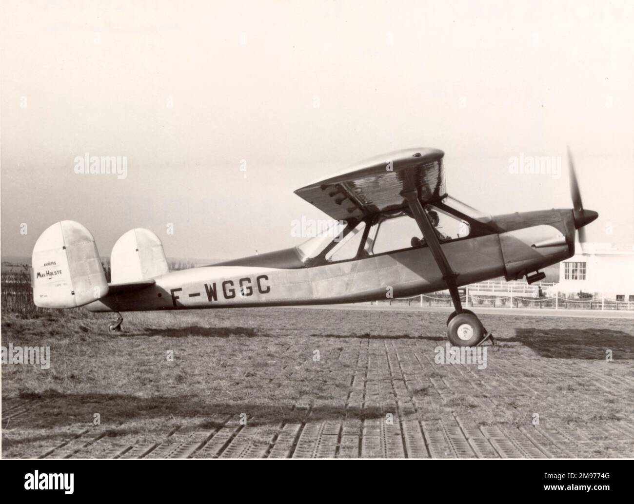 Avions Max Holste MH-152, F-WGGC Stock Photo - Alamy
