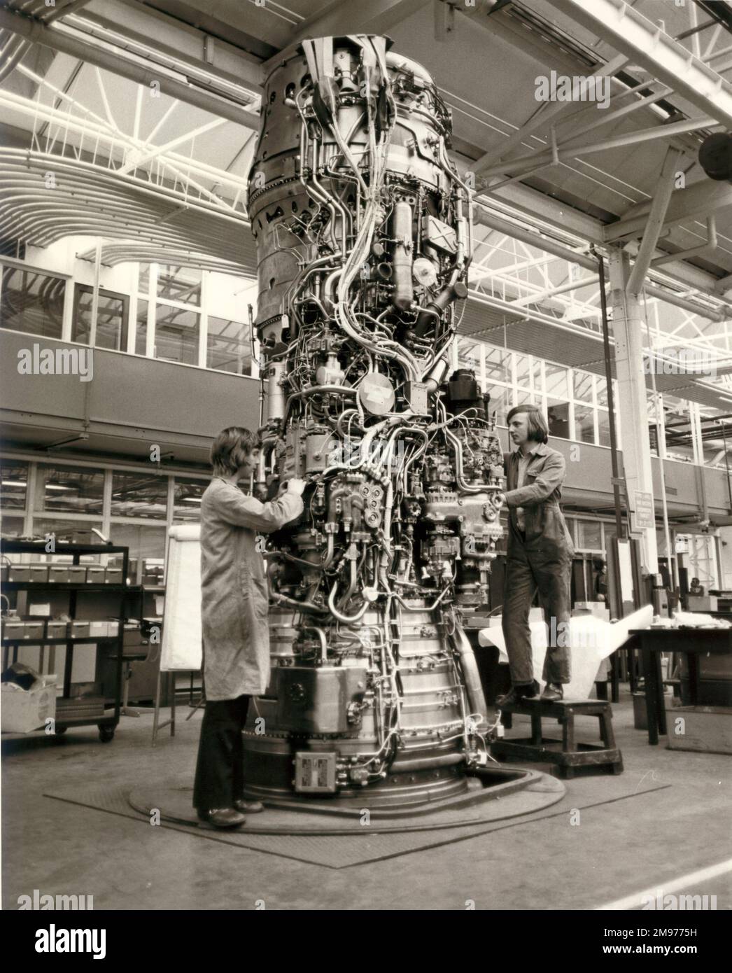 Rolls-Royce/Snecma Olympus 593 Mk602 production standard engine on ...