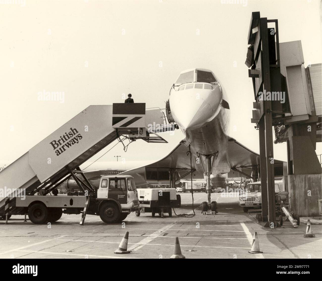 British Airways Concorde Stock Photo - Alamy