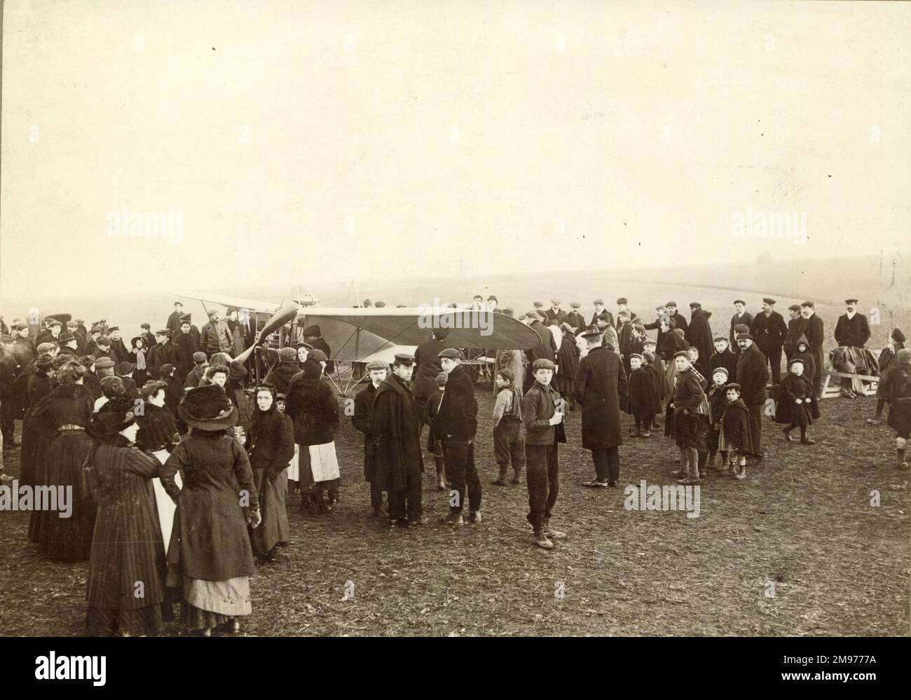 Blériot XI. 16 December 1909 Stock Photo - Alamy