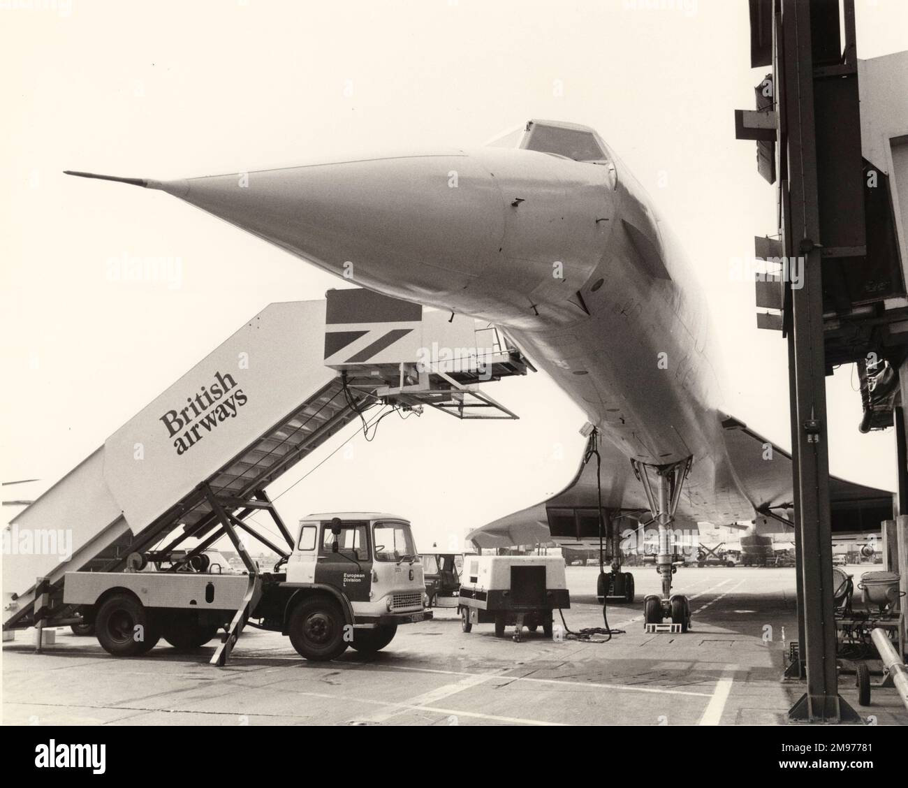British Airways Concorde Stock Photo - Alamy