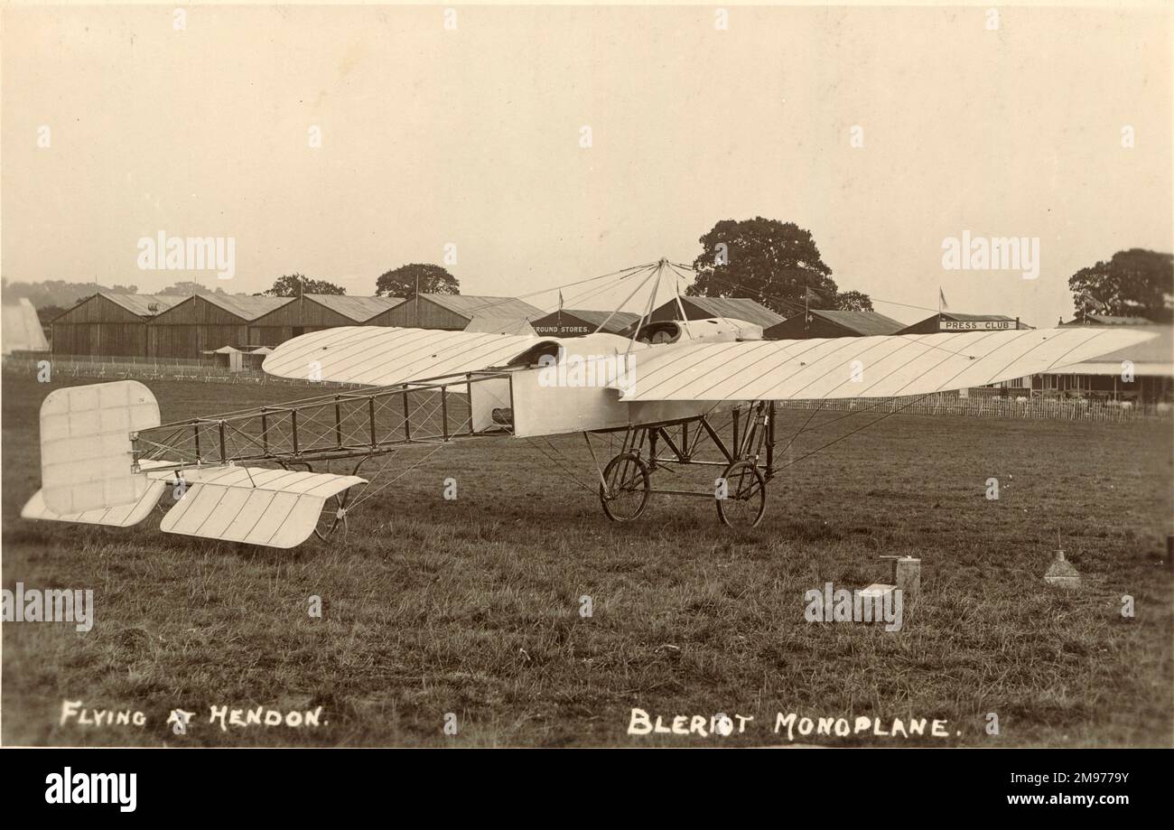Bleriot xi airplane hi-res stock photography and images - Alamy