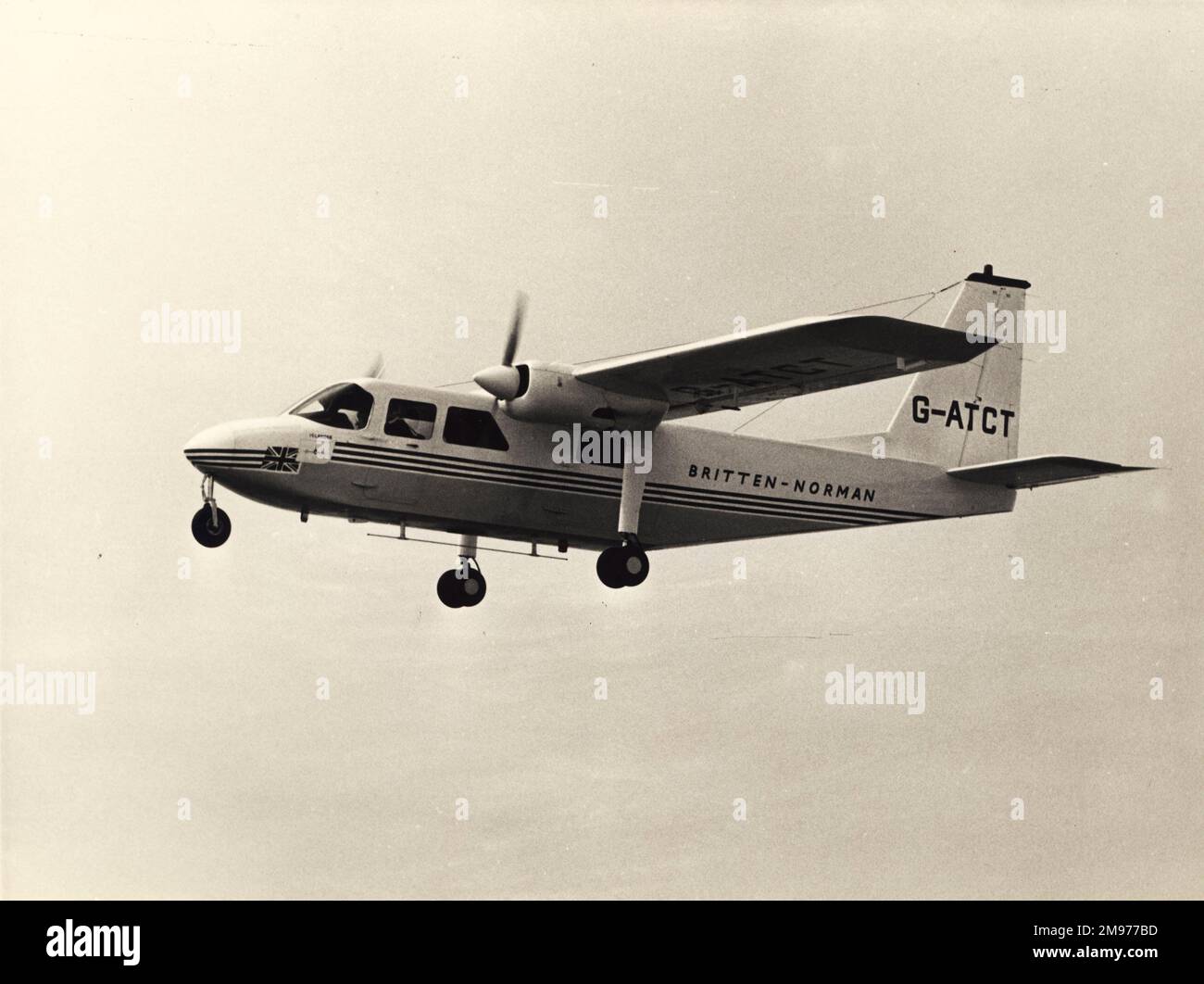Prototype Britten-Norman BN2 Islander, G-ATCT Stock Photo - Alamy
