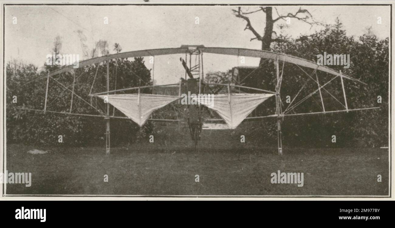 The Barnwell brothers’ first biplane, 1908 Stock Photo - Alamy