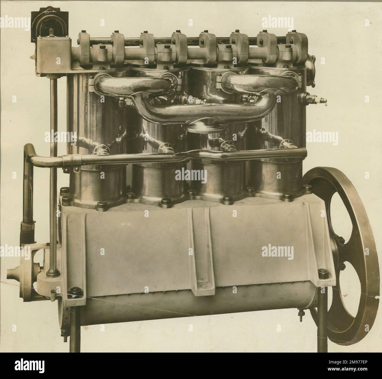 60hp Green engine of 1909 Stock Photo - Alamy