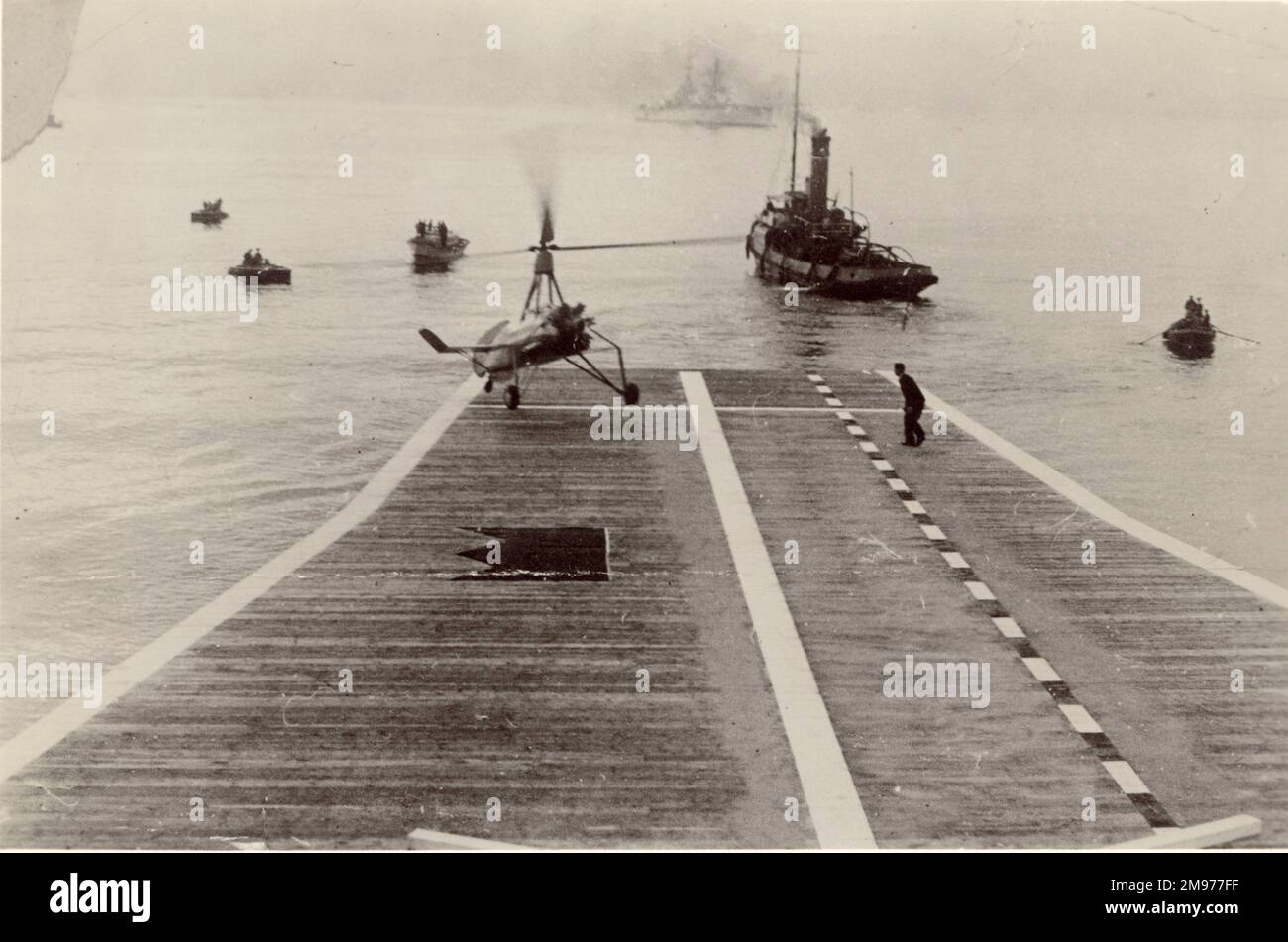 A Cierva C30A Rota 1, K4230, was modified by the Cierva company for ...