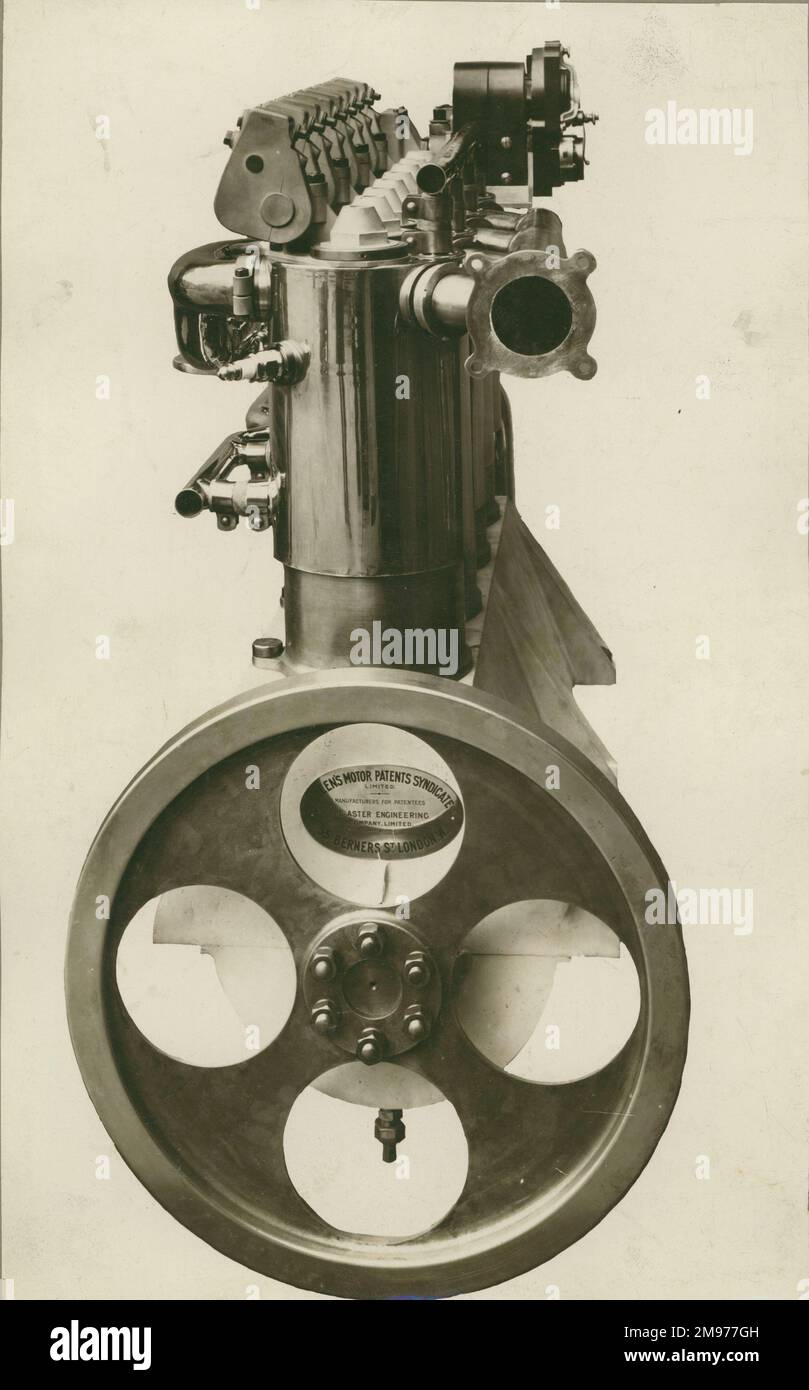 60hp Green engine of 1909 Stock Photo - Alamy