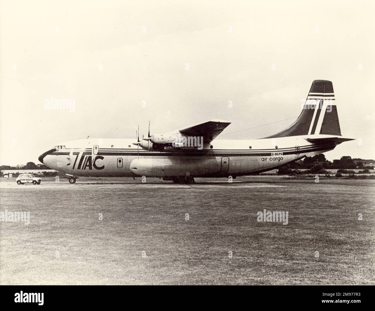 Short SC-5 Belfast, G-BEPS (formerly XR368 Theseus), of TAC Heavylift ...