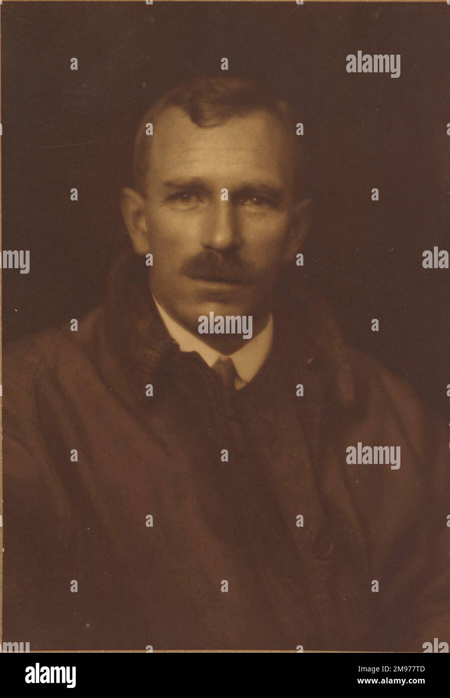 Charles Clement Walker (1877-1968) of de Havilland as a young man Stock ...