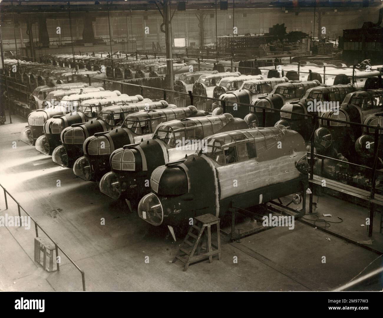 Avro Lancaster production in the north west Stock Photo - Alamy