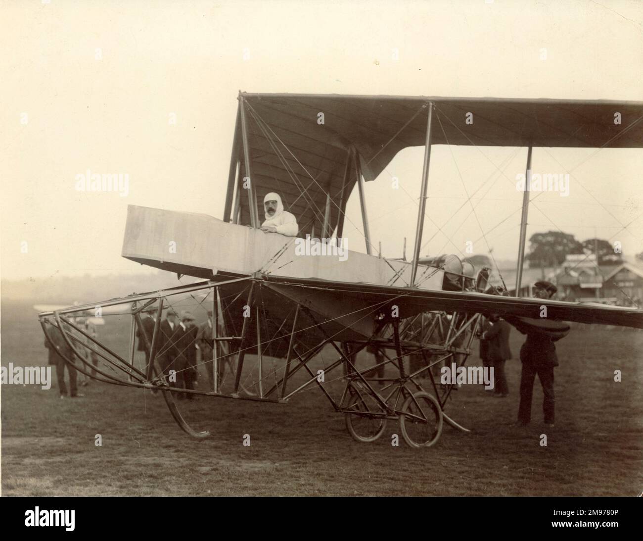 Commandant Felix aboard the Dunne D8 Stock Photo - Alamy
