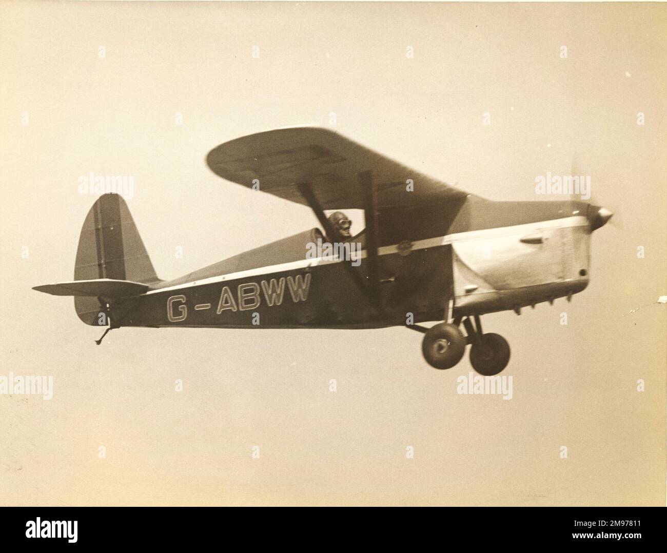 Comper Swift, G-ABWW, powered by an inverted 120hp Gipsy III Stock ...