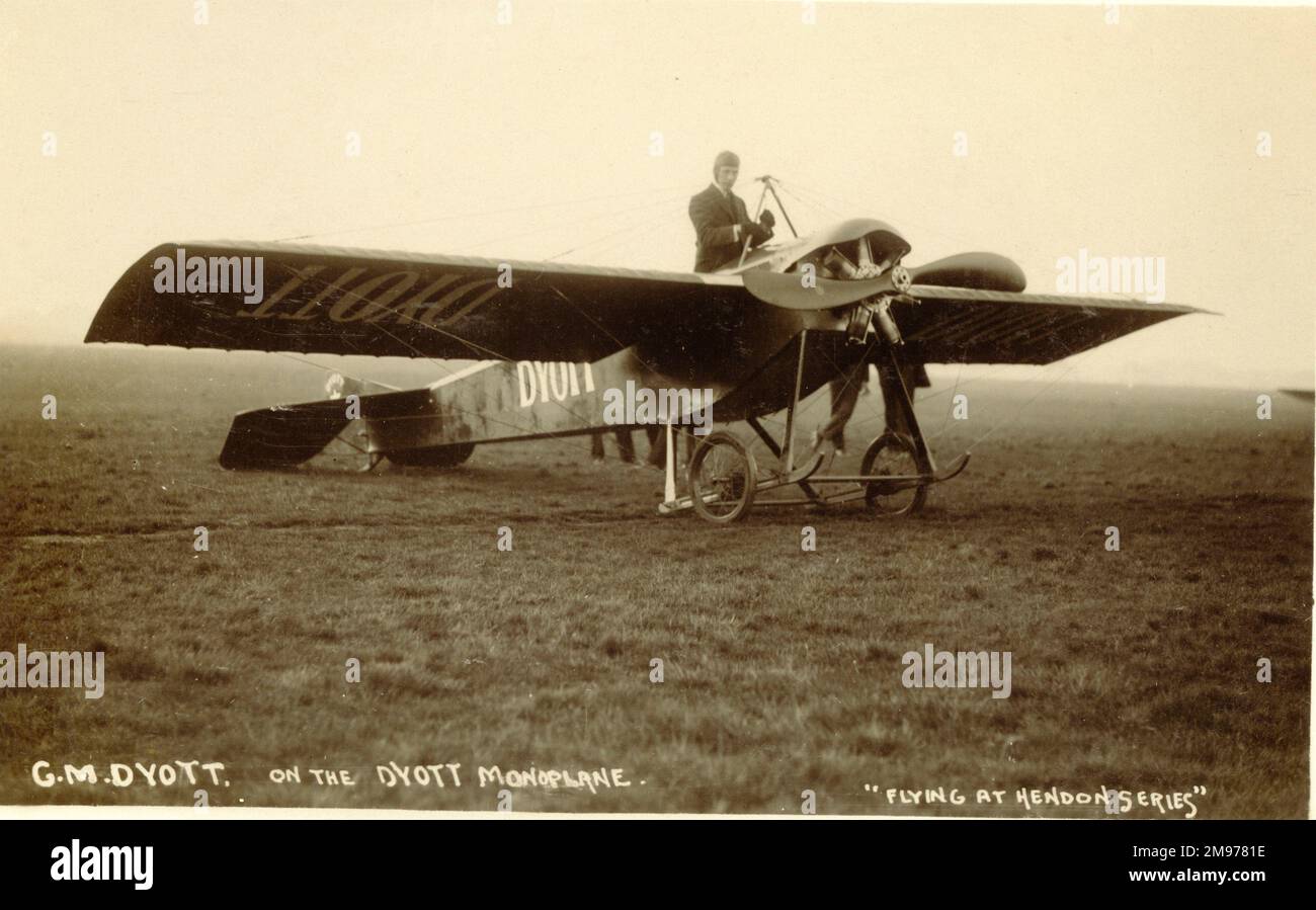 Dyott monoplane hi-res stock photography and images - Alamy