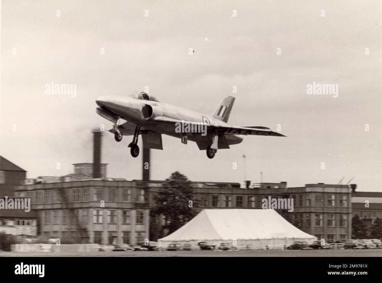 Supermarine Type 535, VV119, at the SBAC show in 1950 Stock Photo - Alamy