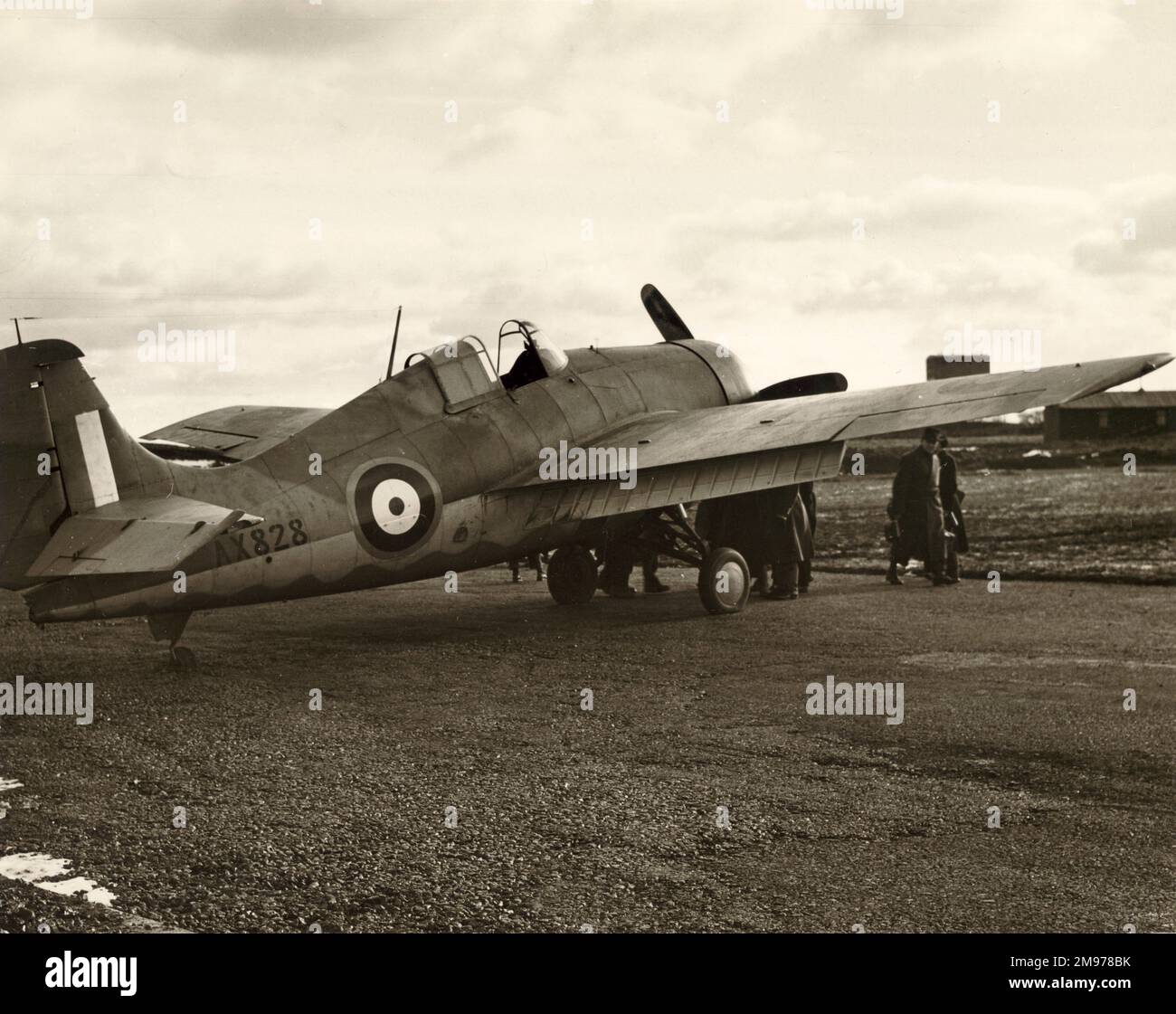 Grumman Martlet I, AX828 Stock Photo - Alamy
