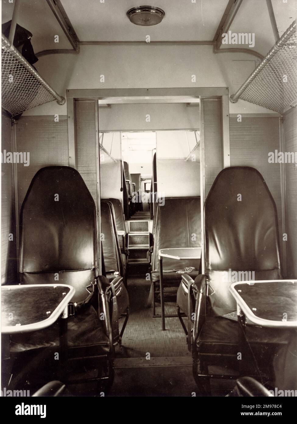 Passenger cabin of the Junkers G38 Stock Photo - Alamy