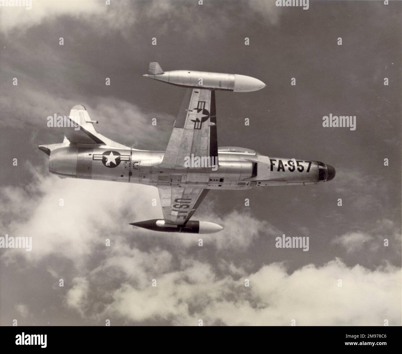 Lockheed F-94C-1-LO Starfire, 50-957 Stock Photo - Alamy