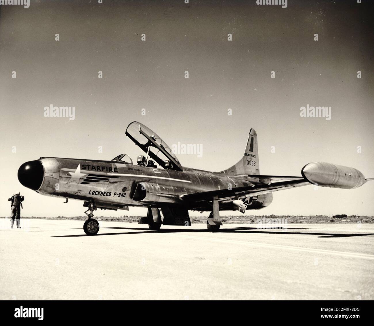 Lockheed F-94c-1-lo Starfire, 50-966 Stock Photo - Alamy