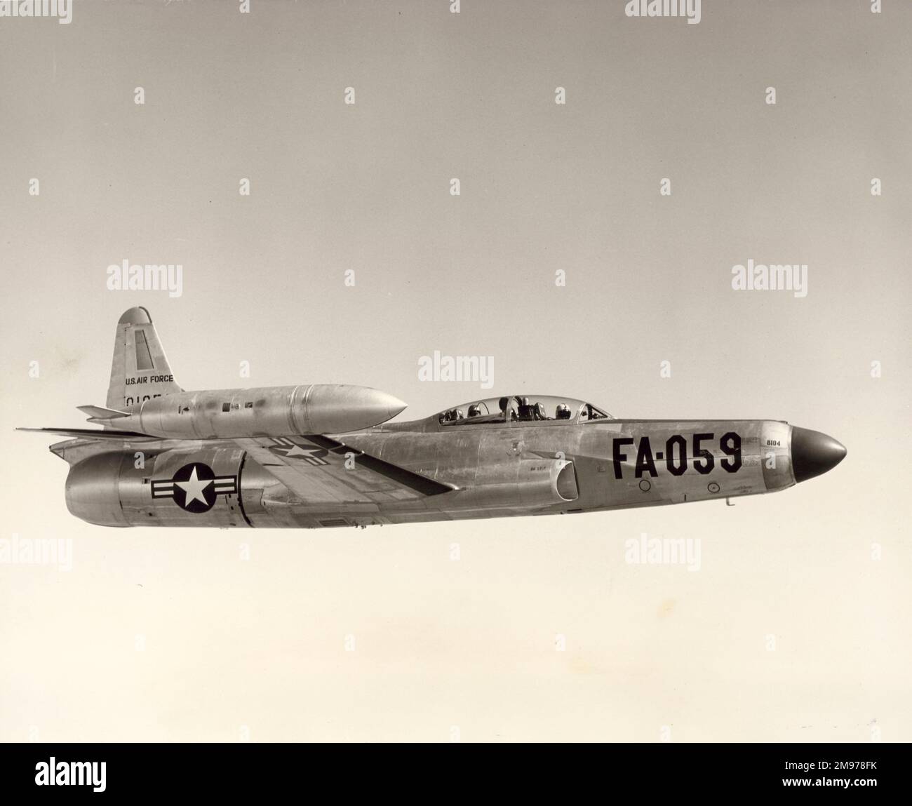 Lockheed F-94C-1-LO Starfire, 50-1059 Stock Photo - Alamy