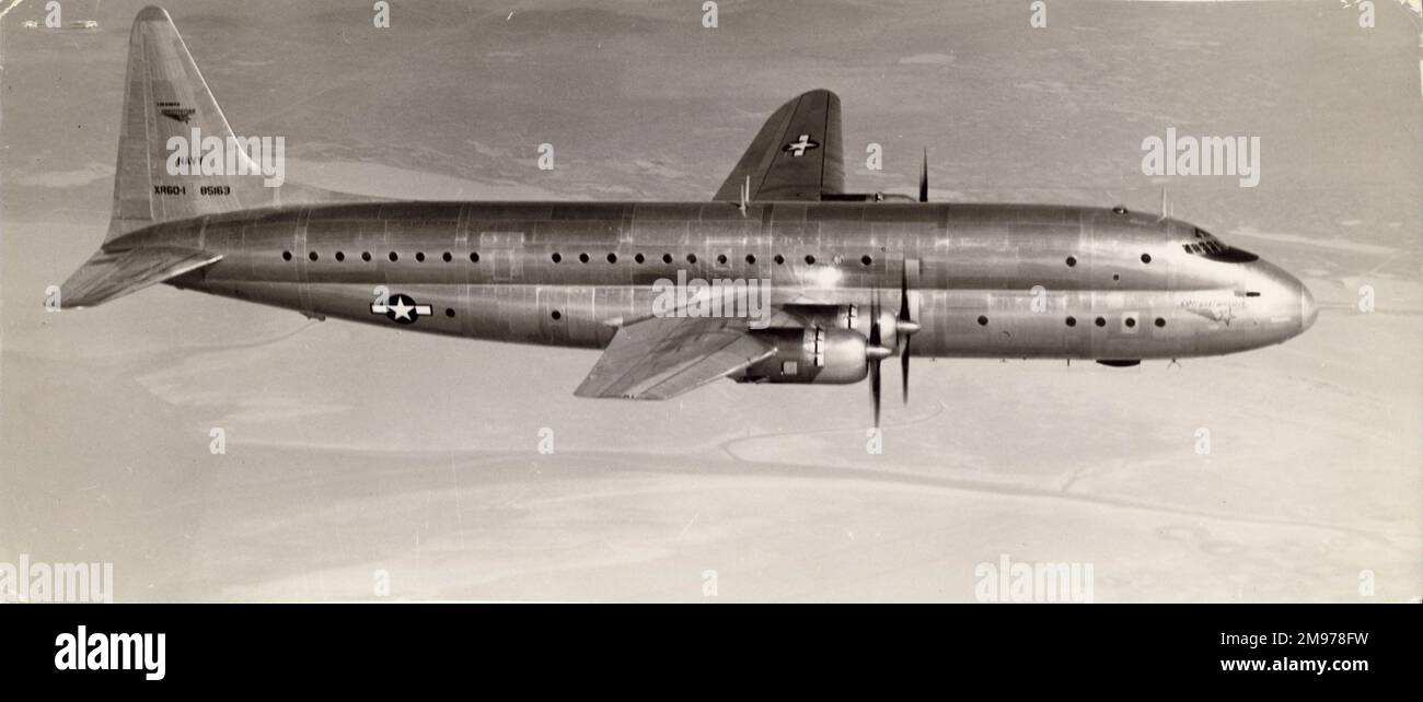 The first Lockheed XR6O-1 Constitution, 85163 Stock Photo - Alamy