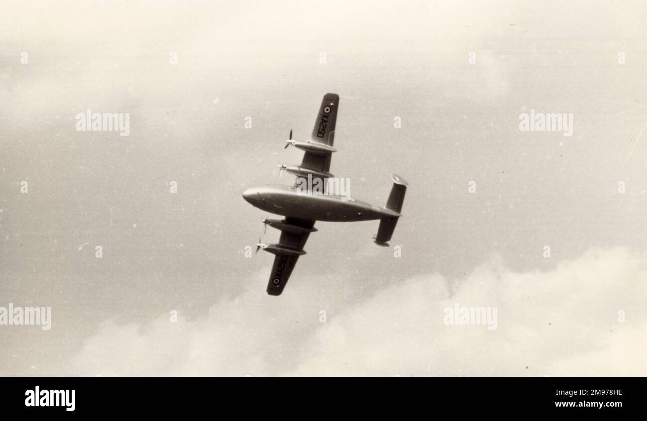 The second production Handley Page HPR1 Marathon I, G-ALVW, became ...