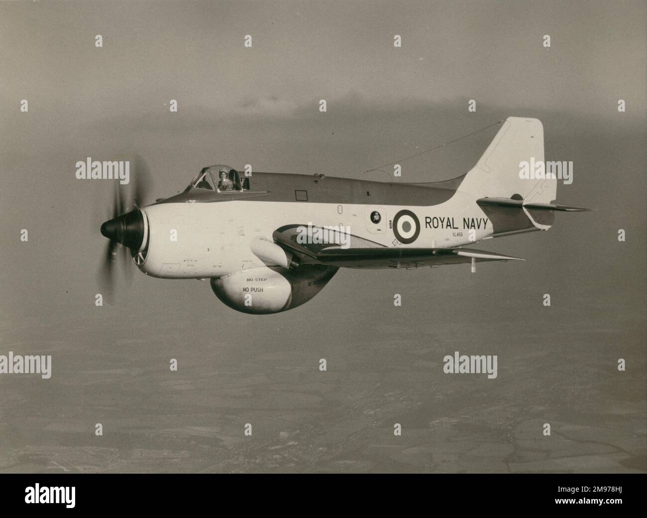 Fairey Gannet AEW3, XL455 Stock Photo - Alamy