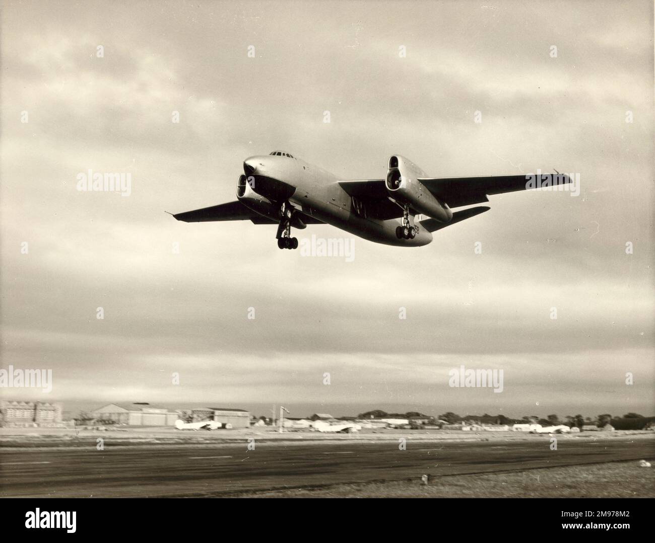 The first prototype Short SA4 Sperrin, VX158, taking-off from ...