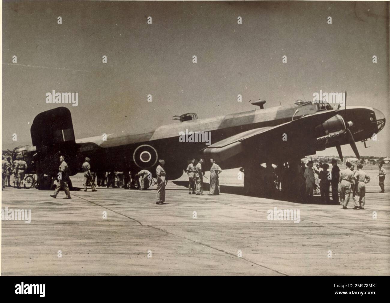 Handley Page Halifax III, LW125, touring South Africa Stock Photo - Alamy