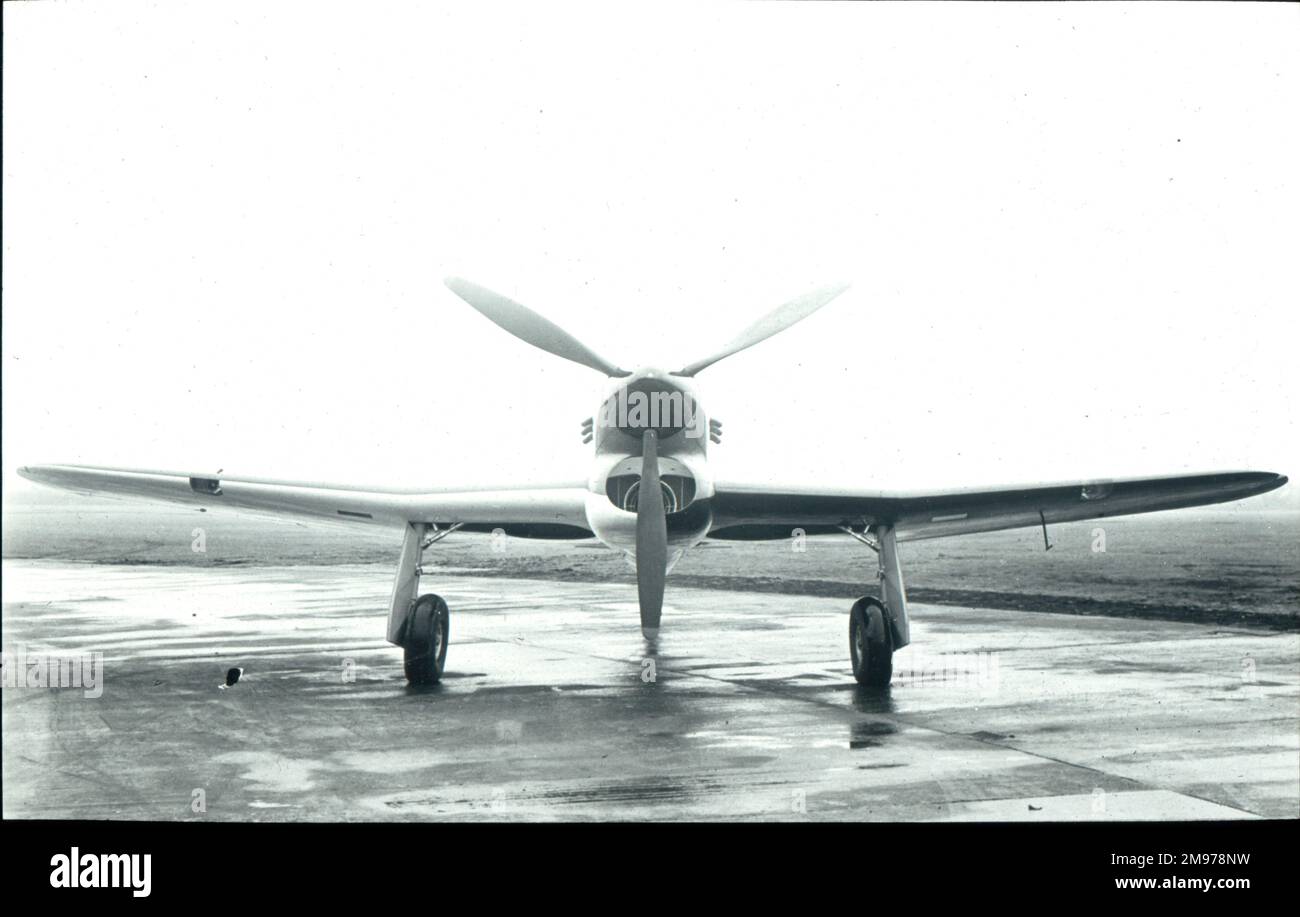 Hawker Typhoon first prototype, P5212, in its original form with small ...