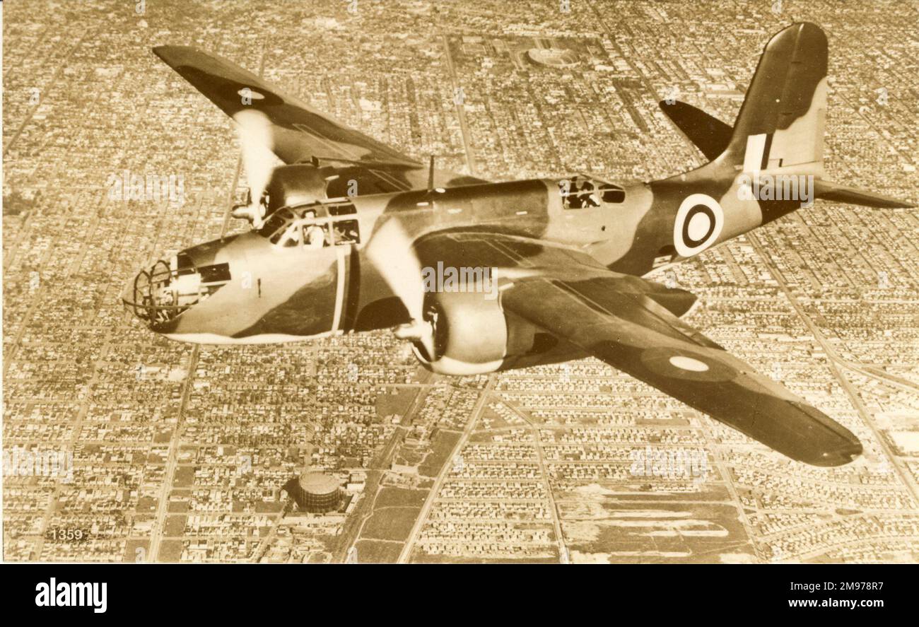 RAF Douglas DB-7B Boston III Stock Photo - Alamy