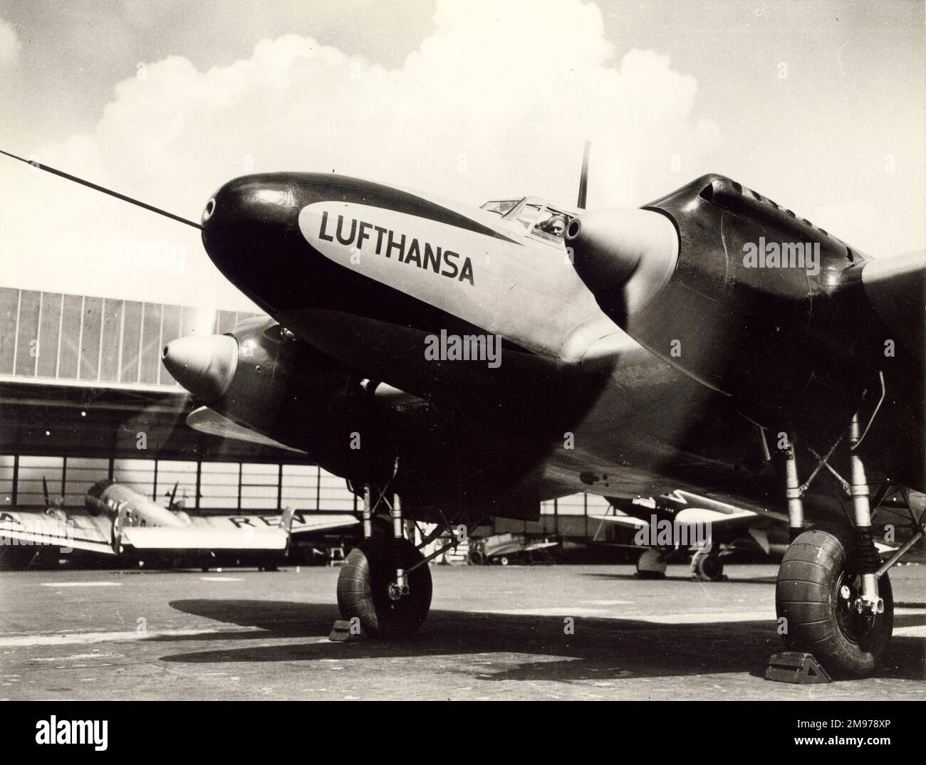 Heinkel He111C of Lufthansa Stock Photo - Alamy
