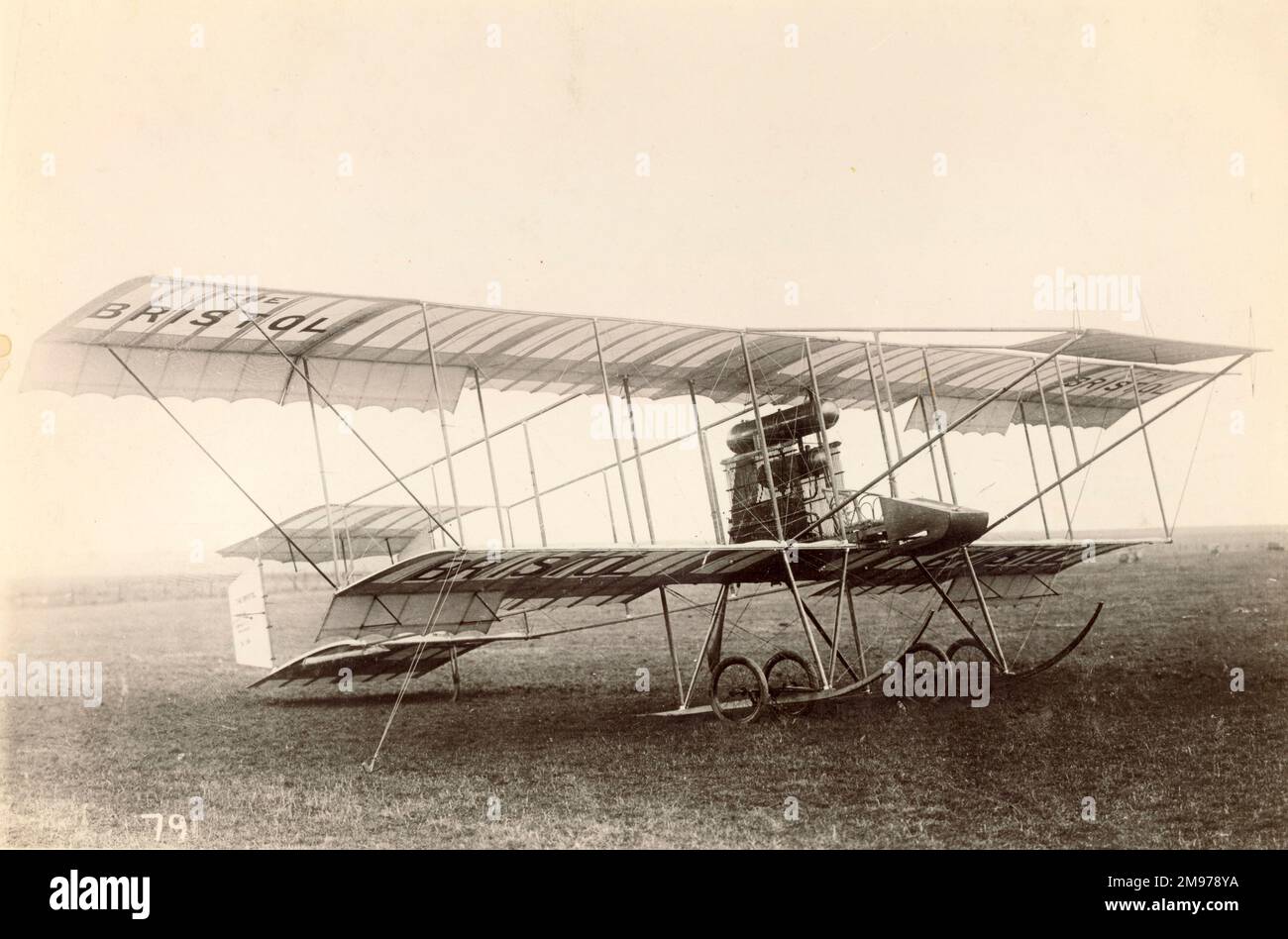 Bristol Boxkite No16 which won the Manville Prize in 1911 flown by ...