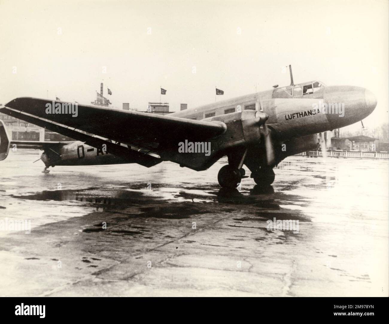 Junkers Ju86 of Lufthansa Stock Photo - Alamy