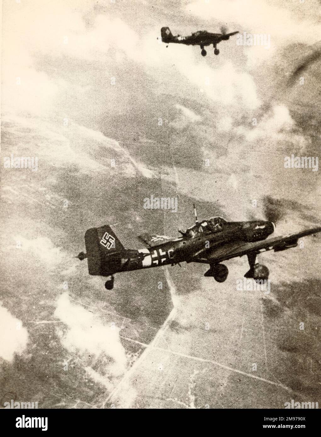 Two Junkers Ju87D ‘Stukas’ Stock Photo - Alamy