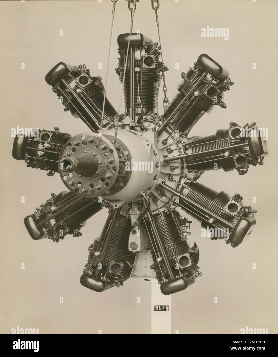 Bristol Jupiter X radial with gear-driven supercharger and reduction ...