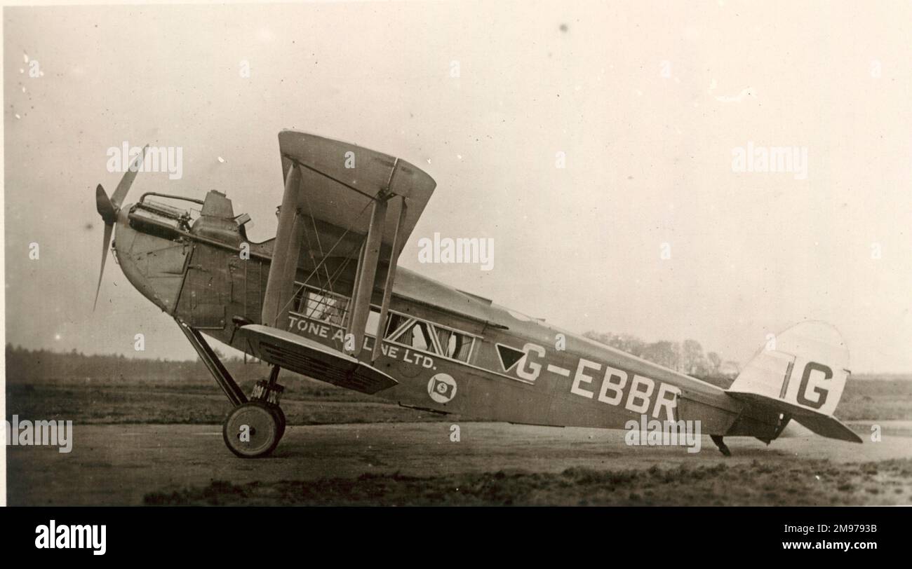 de Havilland DH34, G-EBBR, City of Glasgow, was delivered to Instone ...