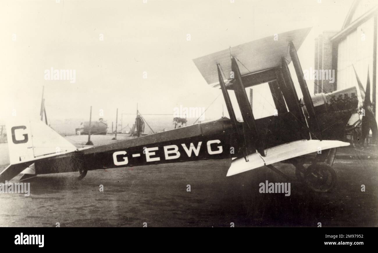de Havilland DH6, G-EBWG Stock Photo - Alamy