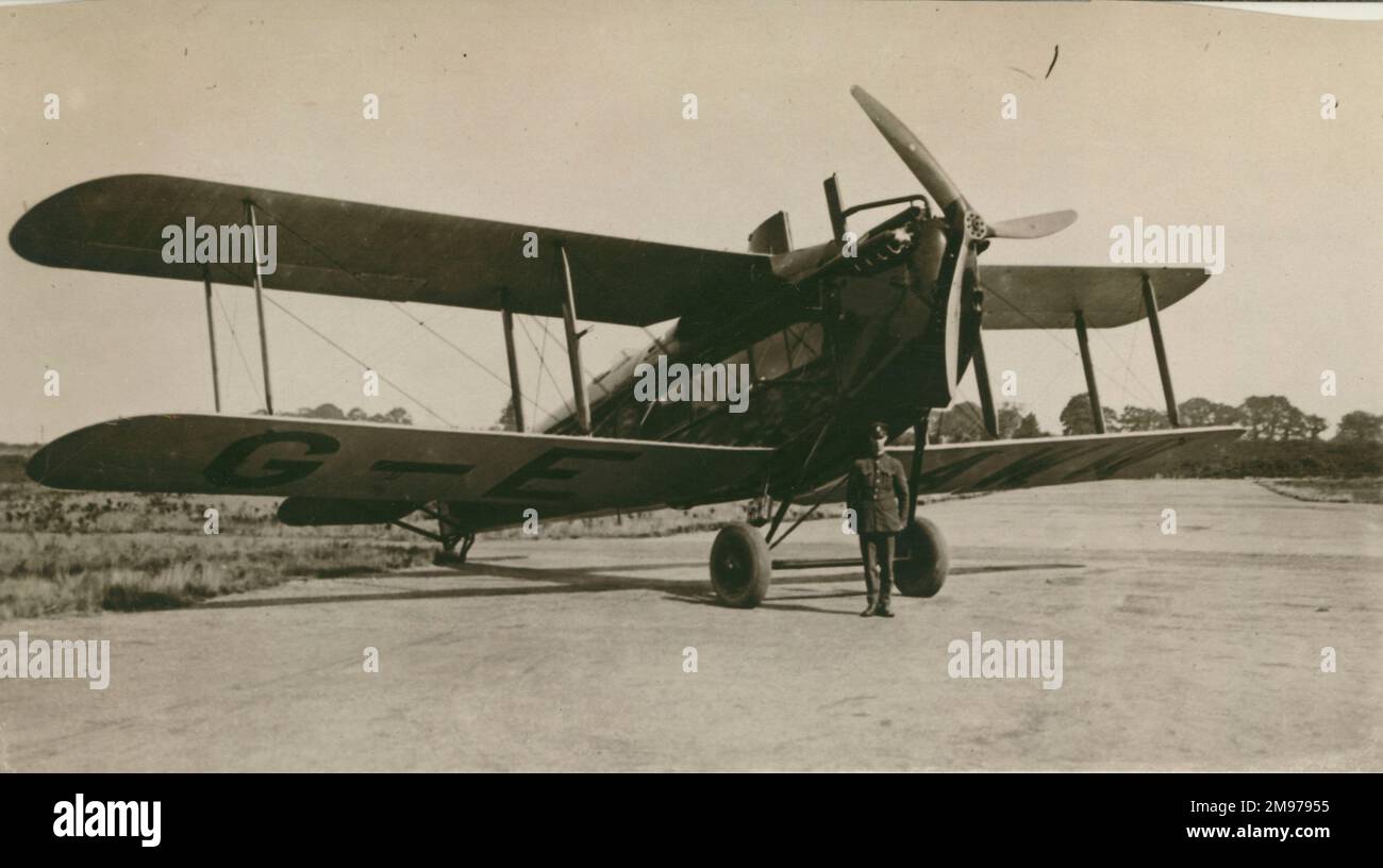 de Havilland DH18B, G-EAWW, City of Brussels, was delivered to Instone ...