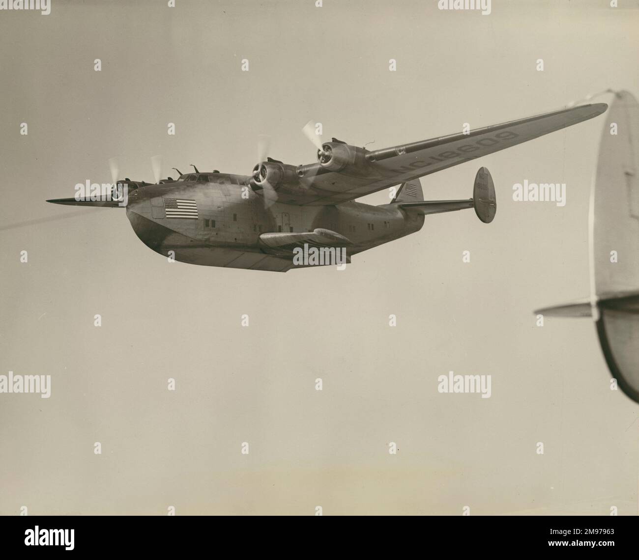 Boeing 314A Clipper, NC18609, of Pan American Airways Stock Photo - Alamy