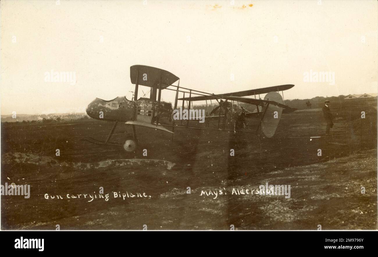 Royal Aircraft Factory FE2 in its final form Stock Photo - Alamy
