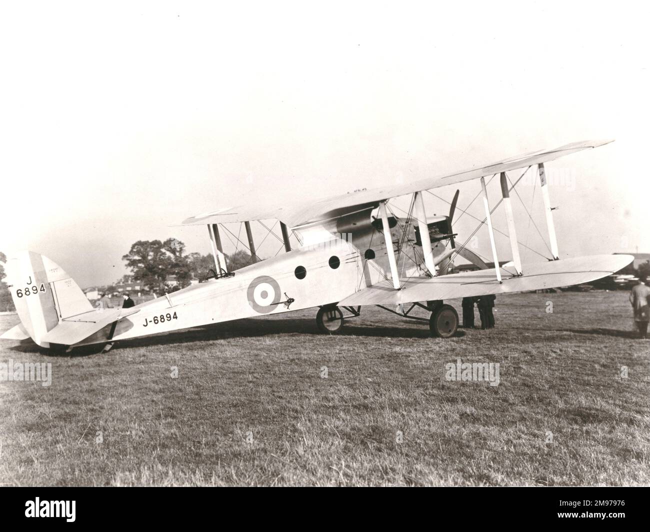The first de Havilland DH27 Derby, J6894, at Stag Lane in 1922 Stock ...