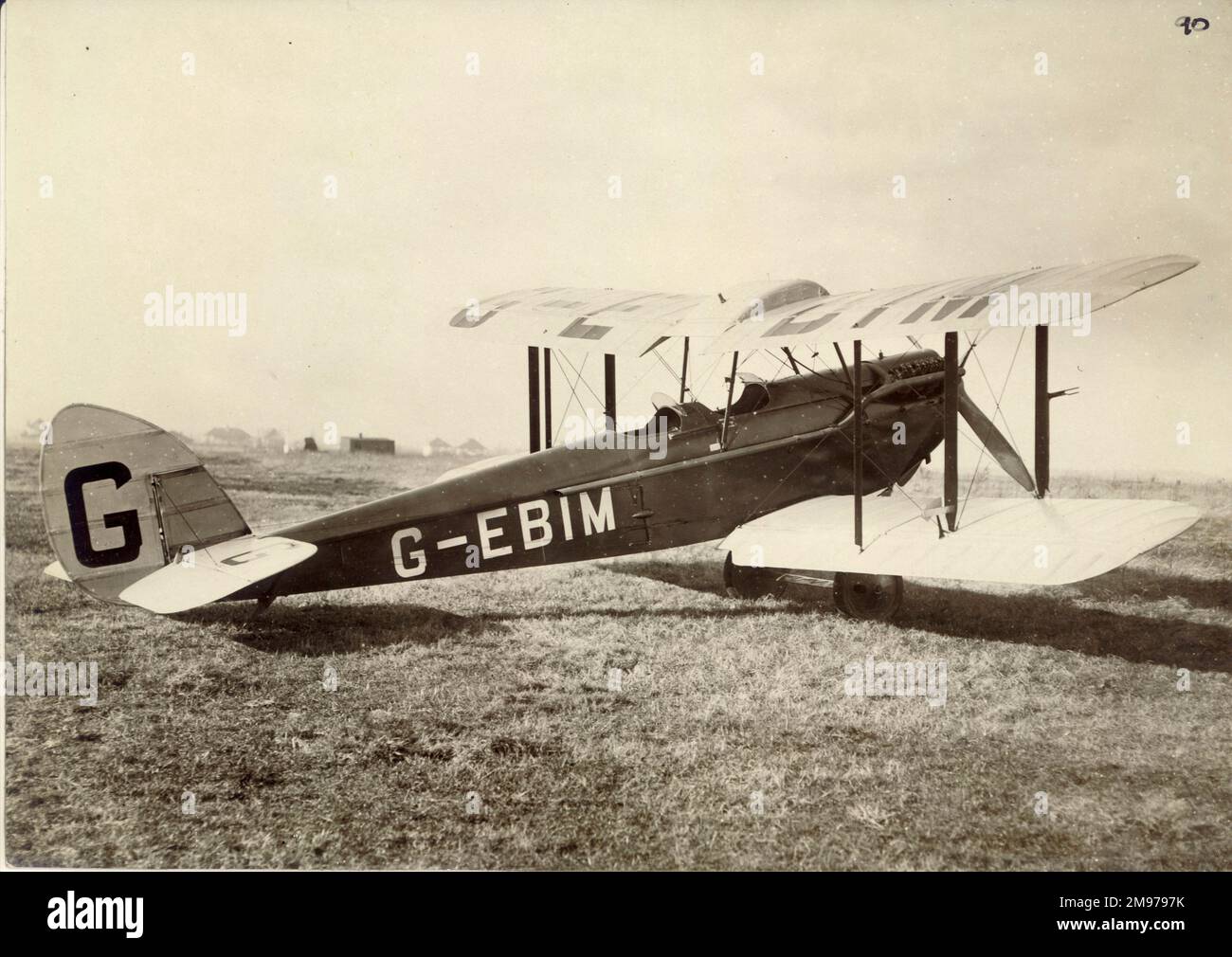 The first de Havilland DH51, G-EBIM, after conversion to DH51A ...