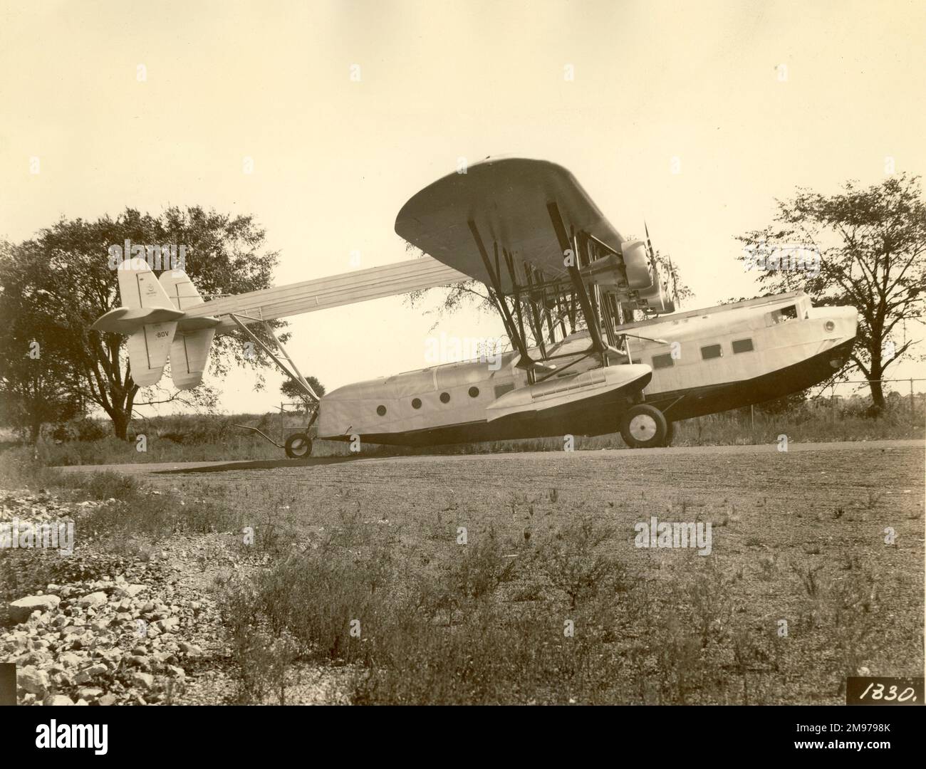 Sikorsky S40, NC80V, of Pan American Airways Stock Photo - Alamy
