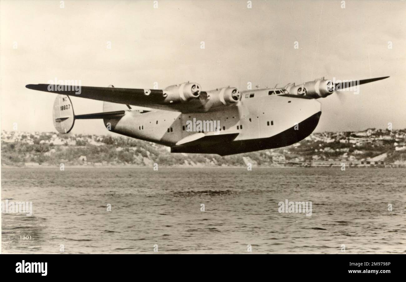 Boeing 314A Clipper, NC18607, of Pan American Airways Stock Photo - Alamy