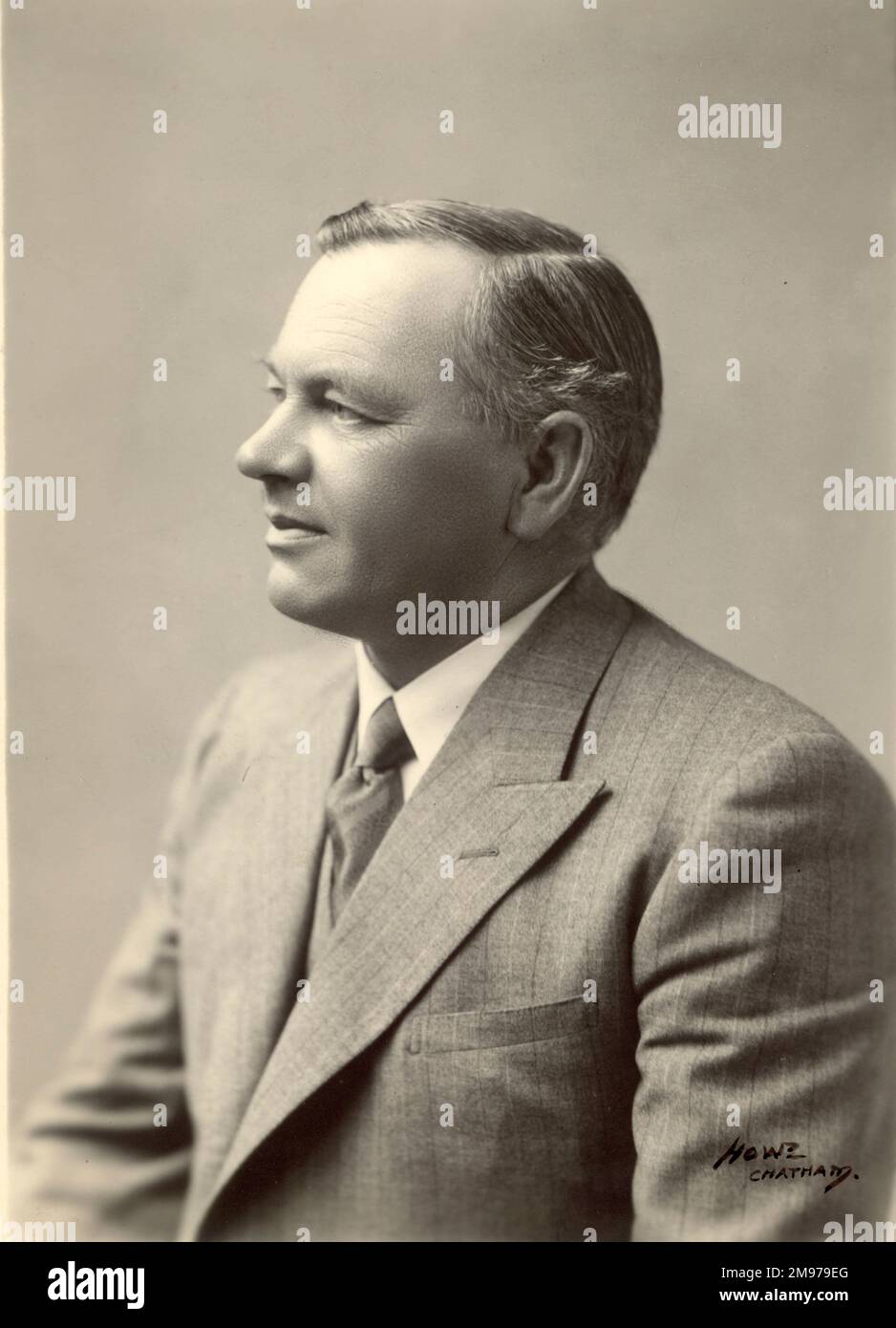 Sir Arthur Gouge, FRAeS, 1890-1962, RAeS President 1942-1944 Stock ...