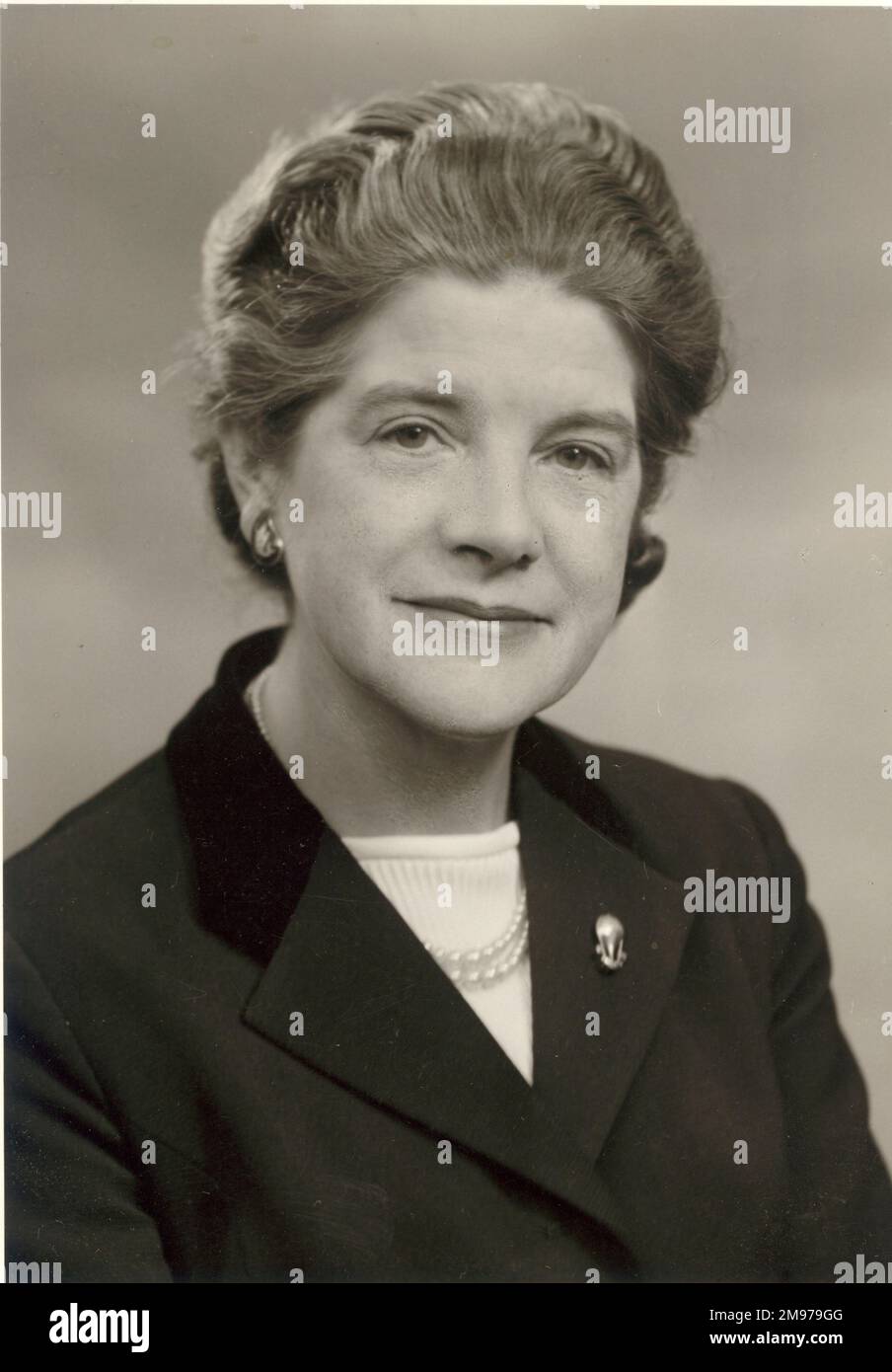 Mrs Florence Edith Morrison, née Barwood, MBE, 1897-1966, assistant to ...