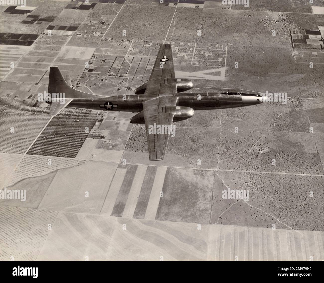 The sole Consolidated Vultee XB-46, 45-59582 Stock Photo - Alamy