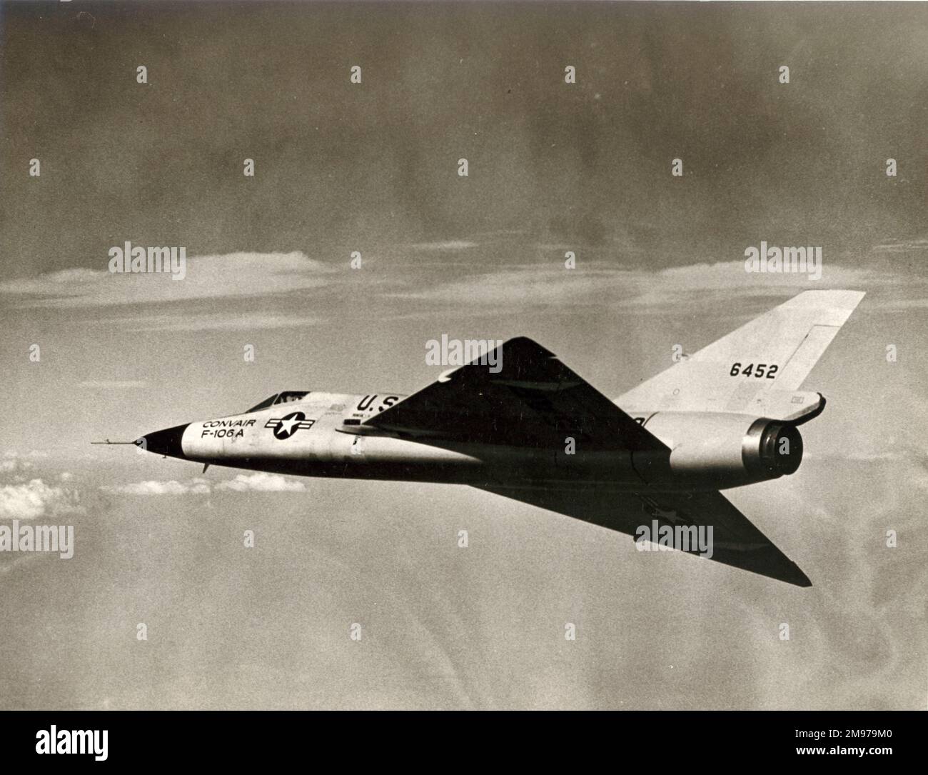 The second Convair F-106A Delta Dart, 56-452 Stock Photo - Alamy