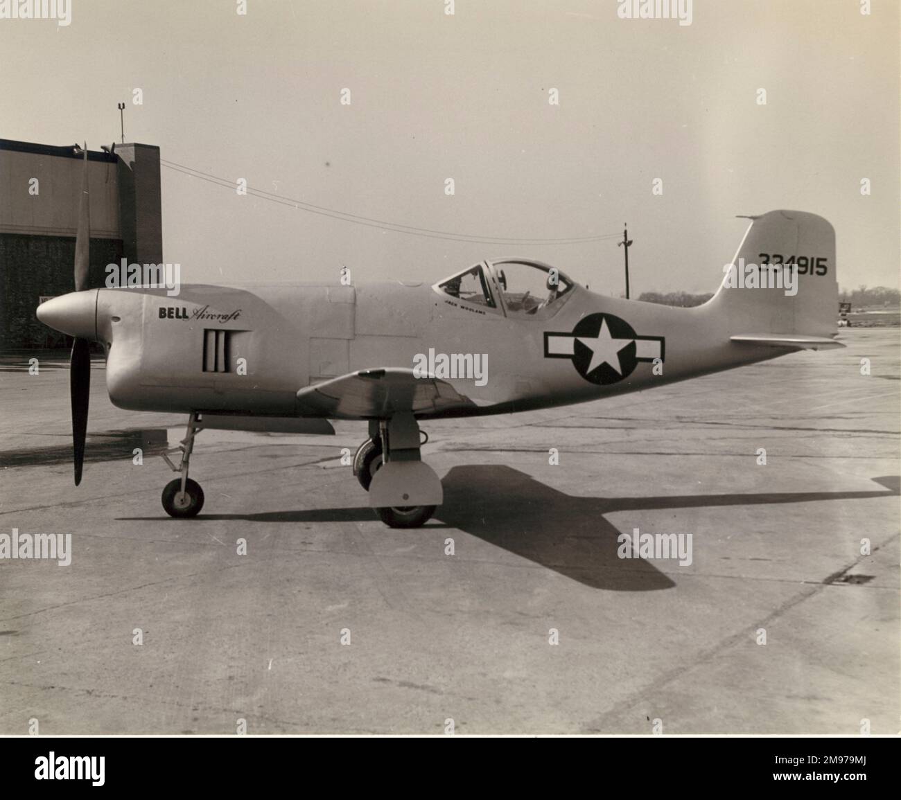 The first Bell XP-77, 334915 Stock Photo - Alamy