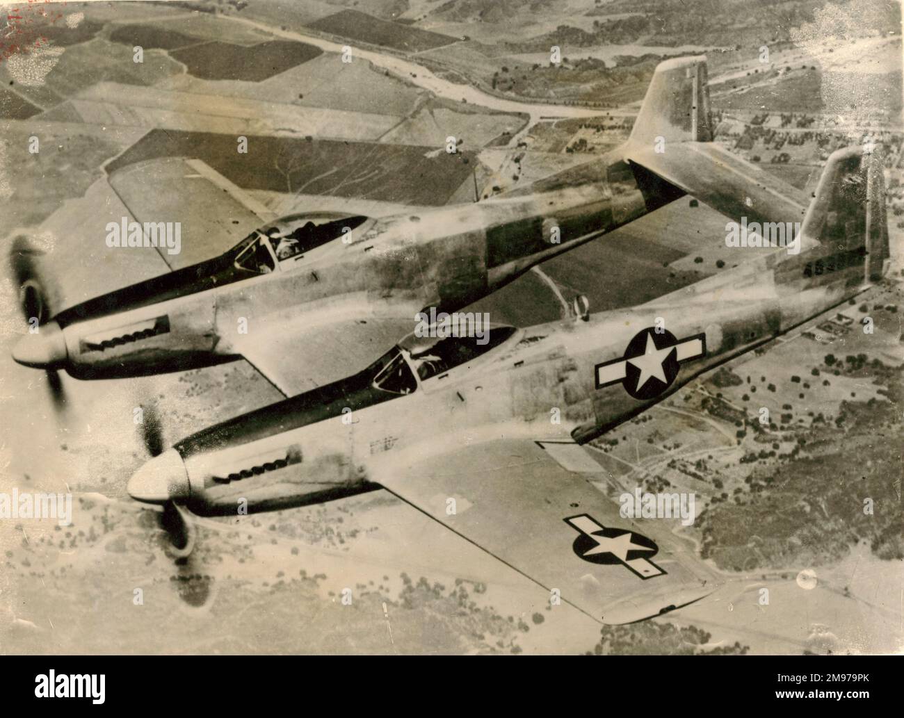 North American P-82 Twin Mustang Stock Photo - Alamy